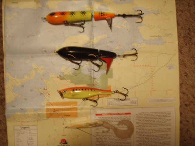 MuskieFIRST | Old Bagley 7" Bang O Lure, LeLure, AC Shiner 1000 » Buy ...
