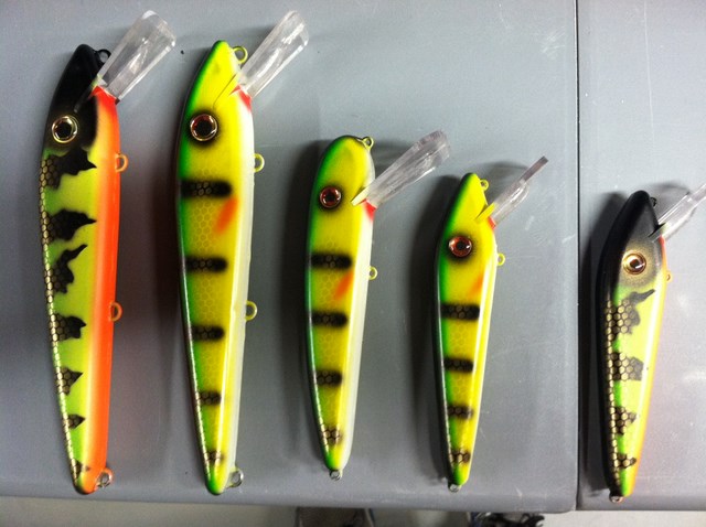 MuskieFIRST | New Custom X Lures Painted for Green Bay » Lures,Tackle ...